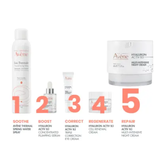 Avene Hyaluron Activ B3 Night Cream 40ml | Anti-Ageing Care - UK