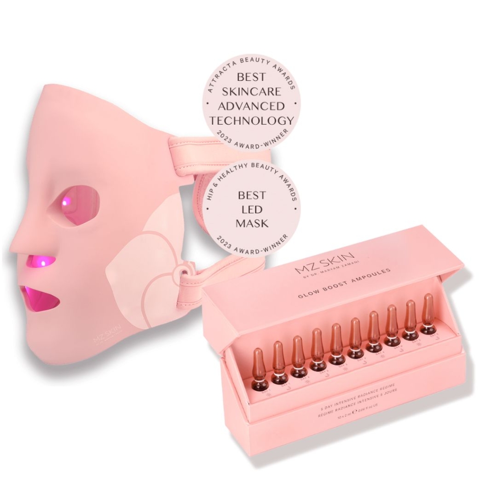 MZ Skin LightMAX Mask & Glow Boost Ampoules - UK